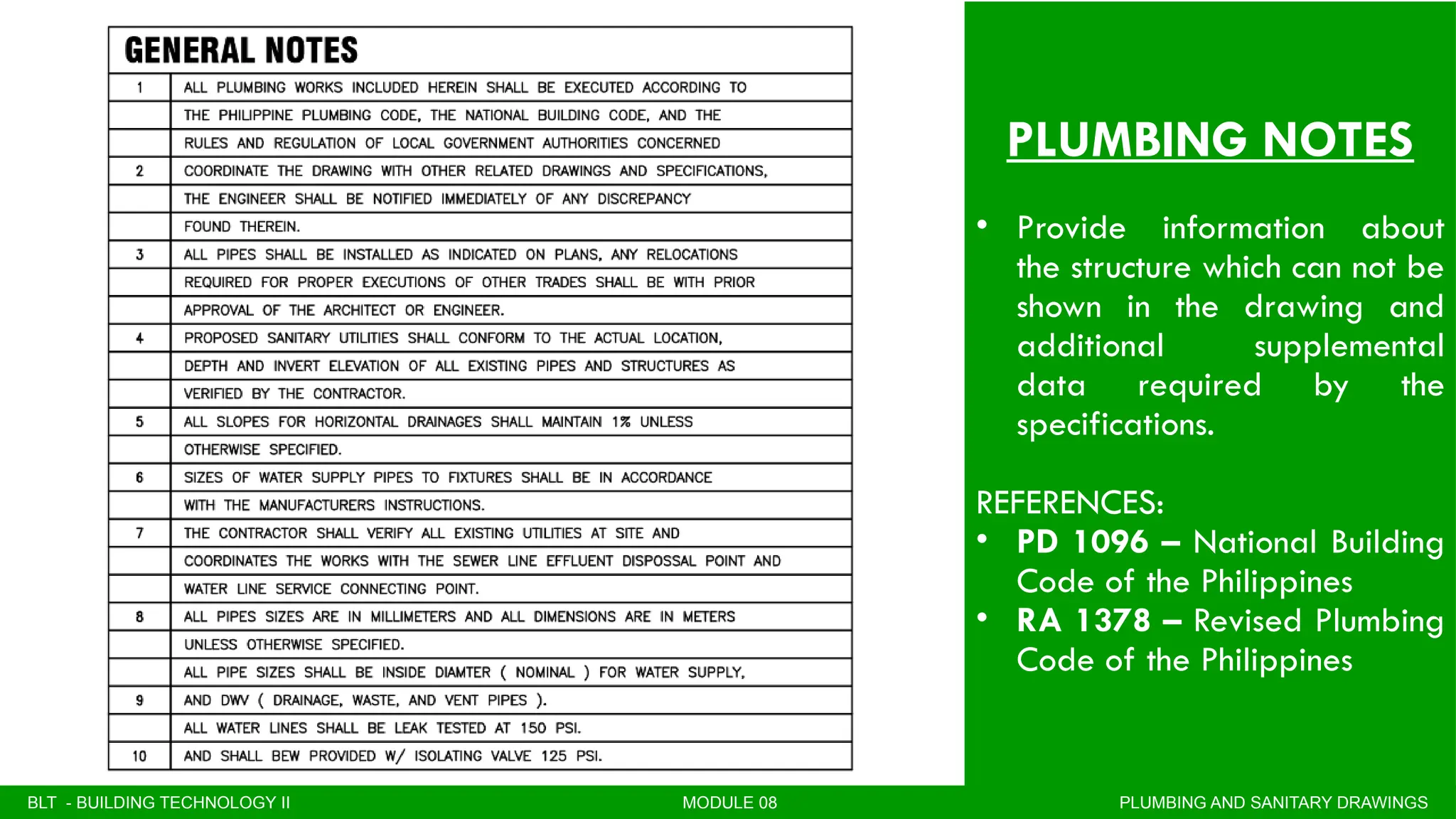MODULE-08-PLUMBING-SANITARY-DRAWINGS.pptx