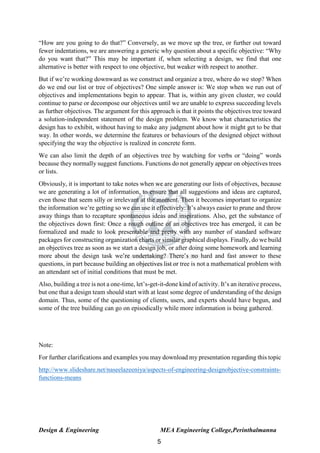 Design and Engineering: Module-1 Notes | PDF