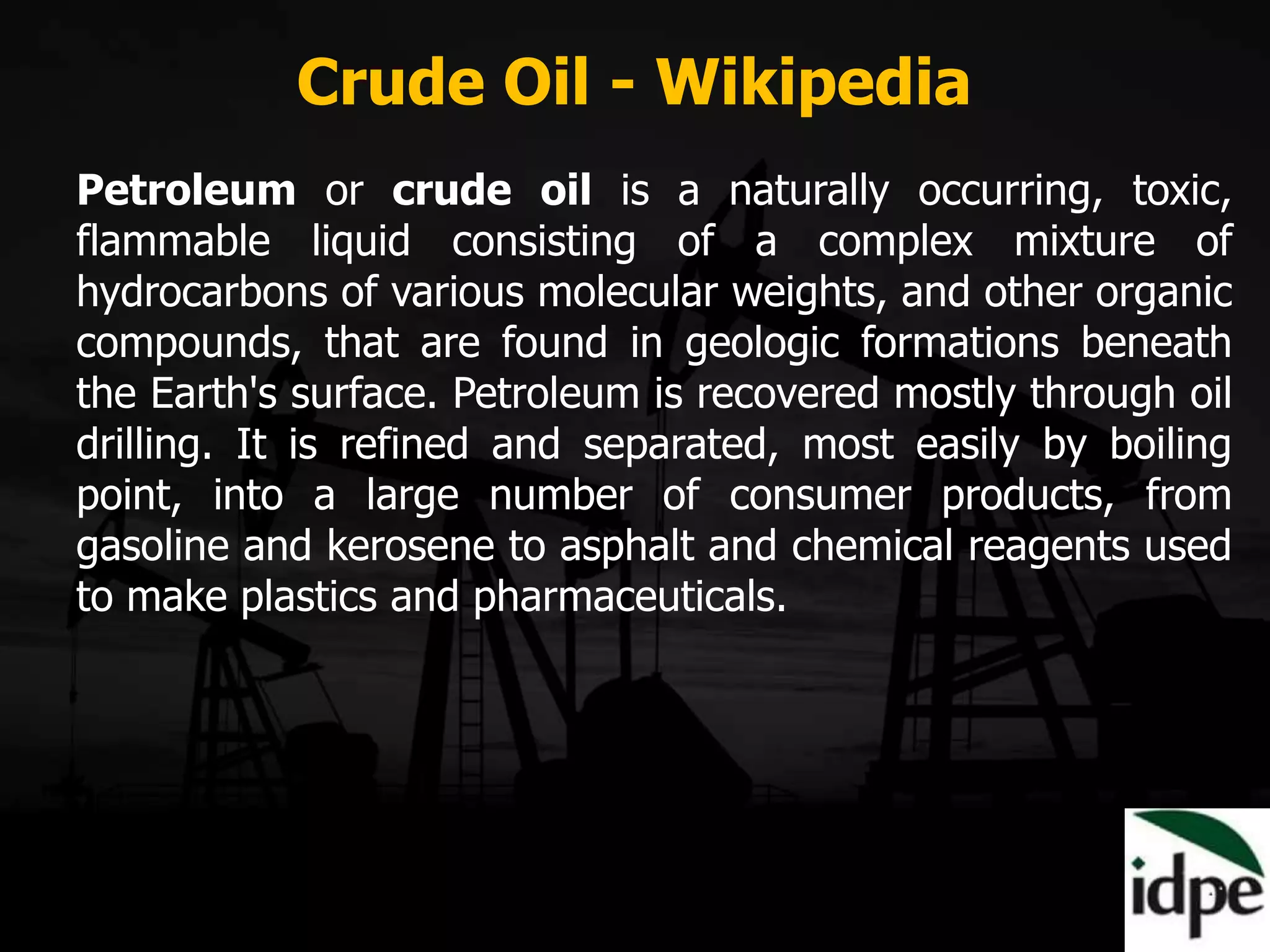 Fundamentals of Petroleum Engineering Module-1 | PPT