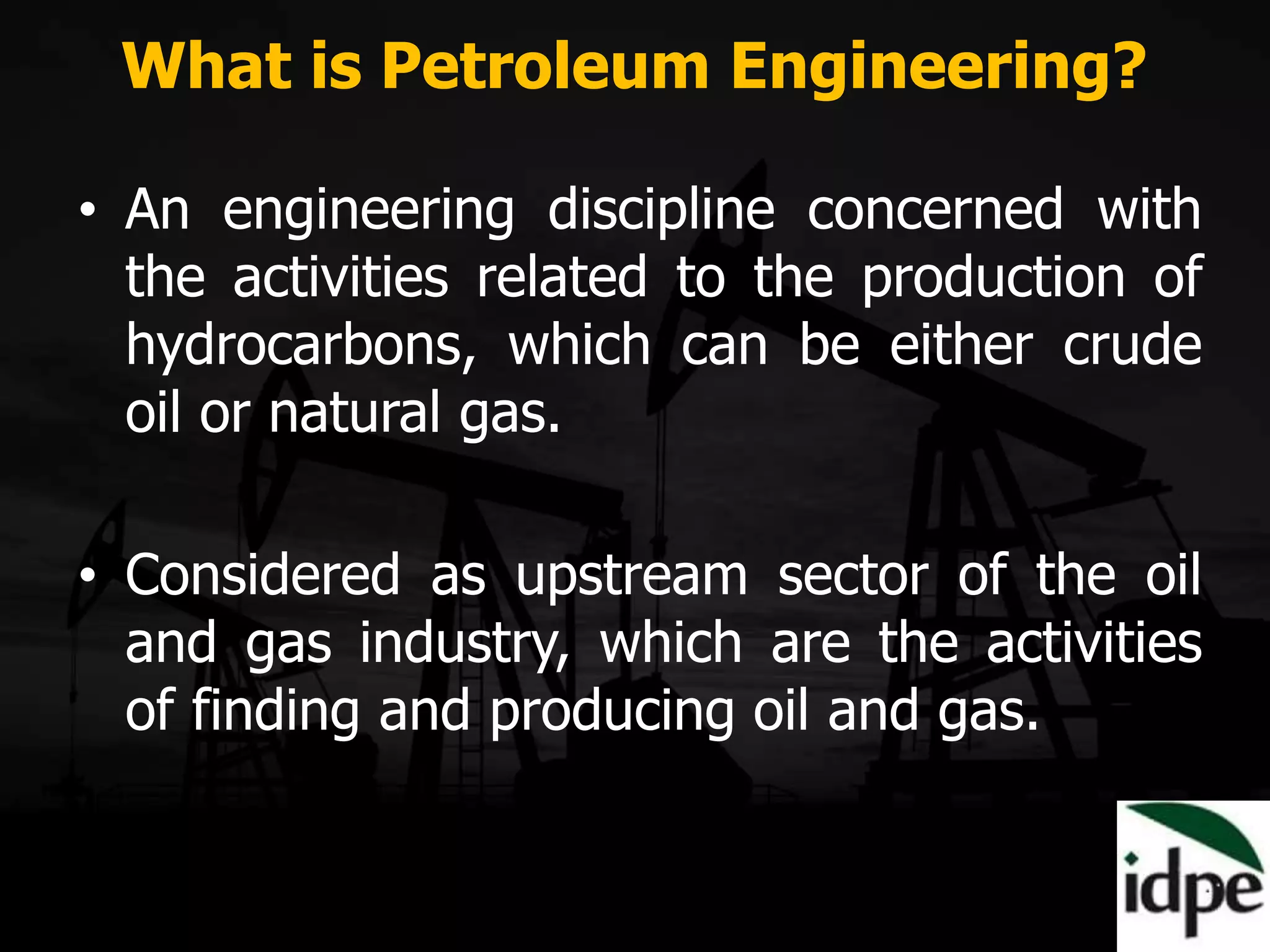 Fundamentals of Petroleum Engineering Module-1 | PPTX