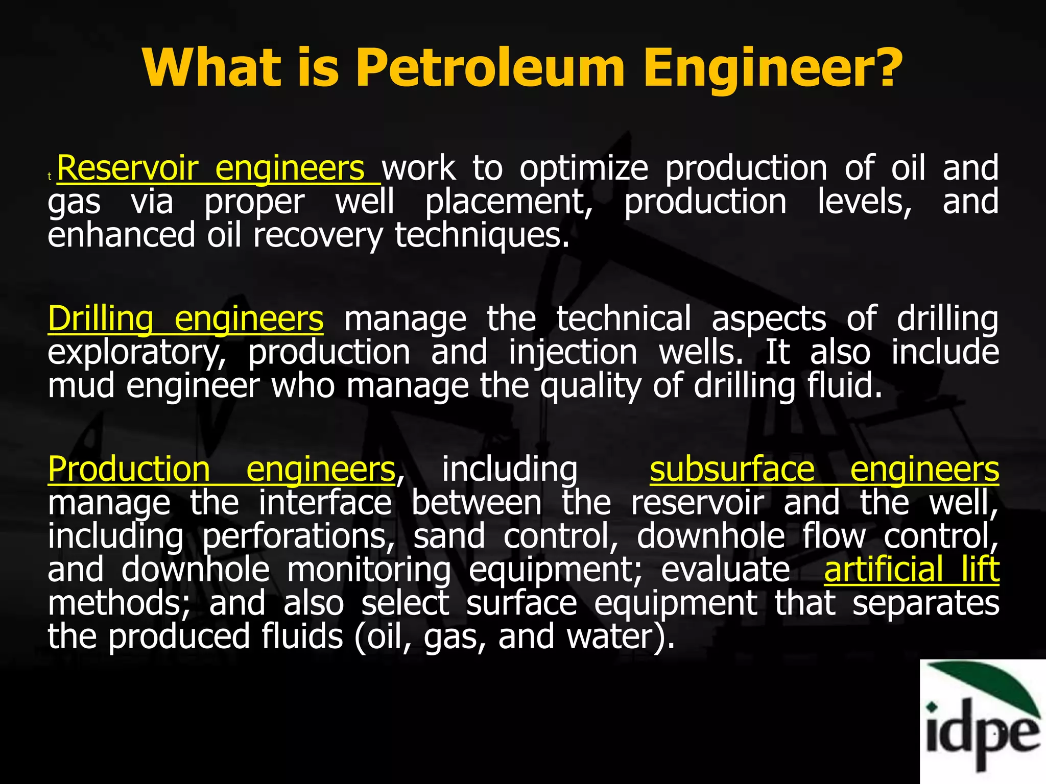 Fundamentals of Petroleum Engineering Module-1 | PPTX