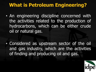 Fundamentals of Petroleum Engineering Module-1 | PPTX