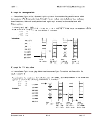 15CS44 MP & MC Module 1 | PDF