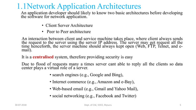 Module 1 Application Layer Ppt