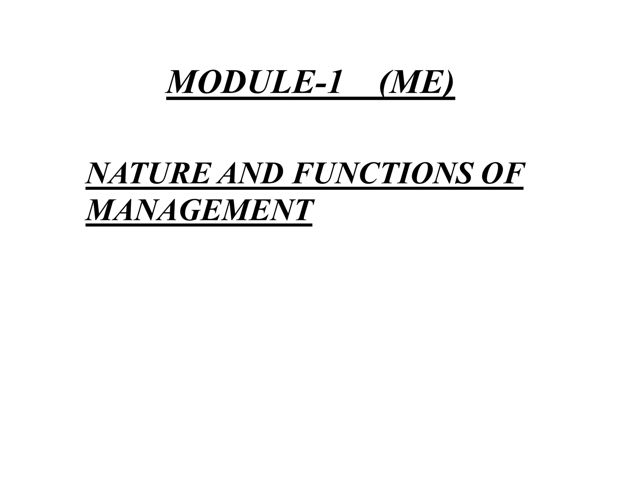 Introduction to management | PDF