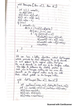 Introduction to Data Structures_17CS33 | PDF