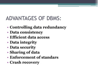 Database Management System | PPTX