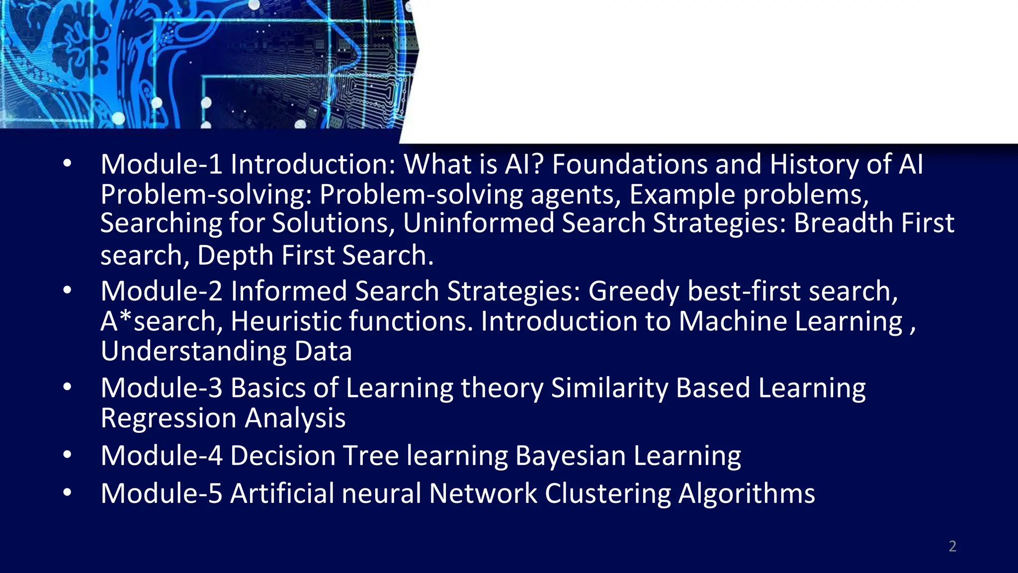 Module-1.1.pdf of aiml engineering mod 1 | PPT