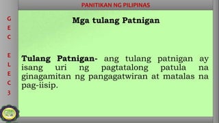 FILIPINO MODULE-1 ARCHITECTURE FIVE.pptx