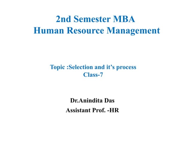 MODULE-1.HRM.pptx HUMAN RESOURSE MANAGEMENT | PPT