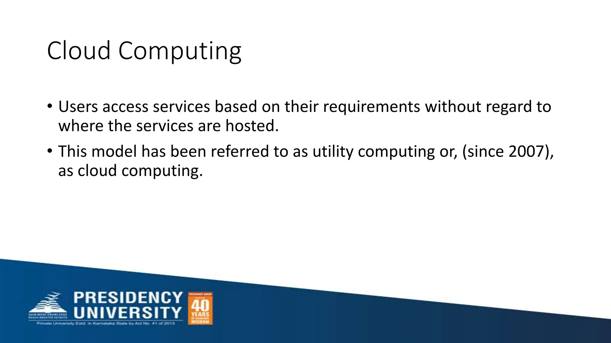 Module 1pptx On Cloud Computing And Analyt Pptx Cloud Computing 5038