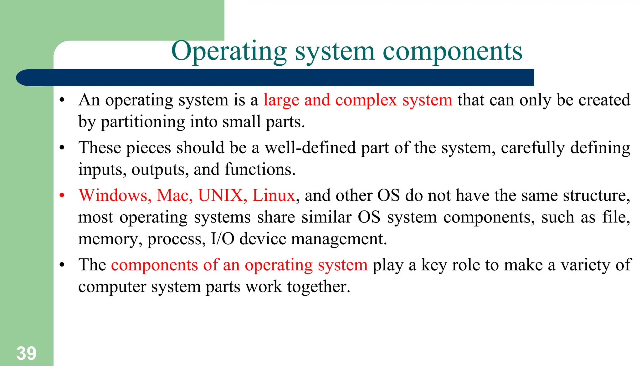 Module 1ppt Operating System Unit 1 Notes Ppt