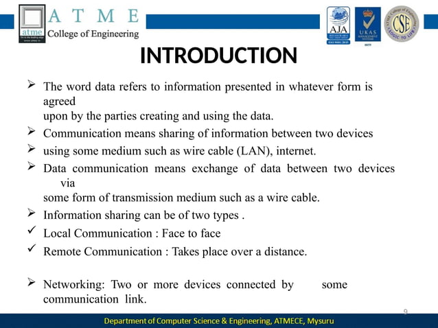 Module 1 Pptx Computer Networks Bcs502 Module 1 Ppt Ppt