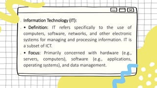 Ict and IT p-module 1 gftcrssbyhjjhbyvtv | PDF