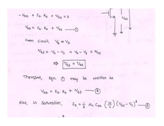 Module-2 epc mosfet notes important for study. | PPTX