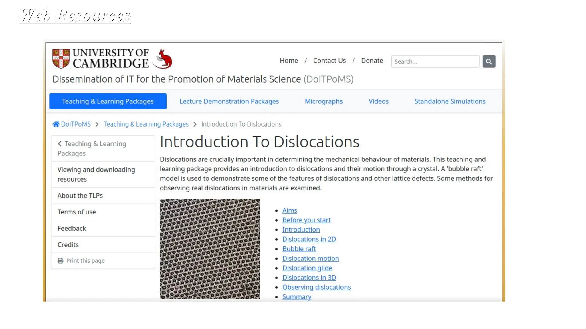 Dislocations: Edge dislocations, screw dislocations, Interaction of ...