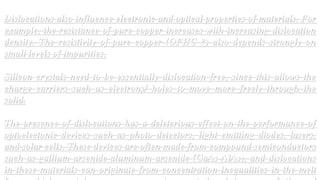 Dislocations: Edge dislocations, screw dislocations, Interaction of ...