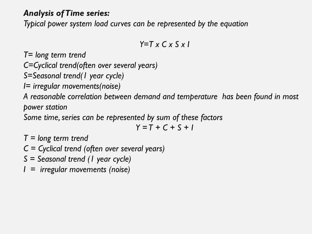 Module 1 Power System And Load Forecasting Ppt