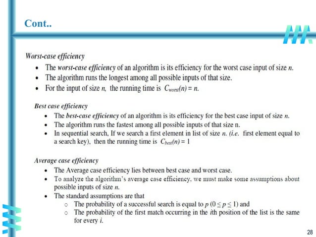 Analysis Framework, Asymptotic Notations | PPT