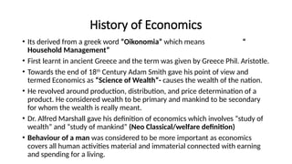 Business Economics- Introduction to Business Economics | PPTX