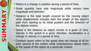 Module 1- -describing-motion | PPTX