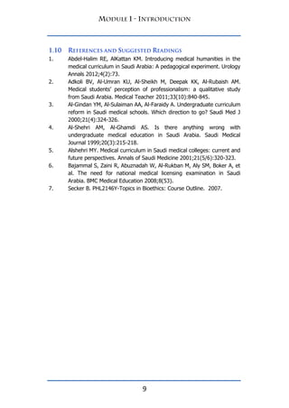 MODULE 1 - INTRODUCTION TO MEDICAL ETHICS | PDF | Islam | Religion & Spirituality
