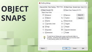 Autocad Commands in architecture (detail | PPT