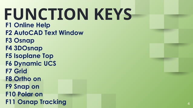 Autocad Commands in architecture (detail | PPT Autocad Commands in architecture (detail | PPT