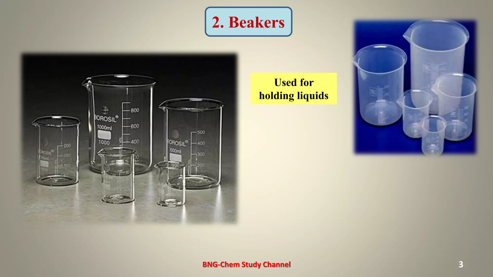 Module 1- Introduction of Basic Chemistry Lab Equipment's | PPTX