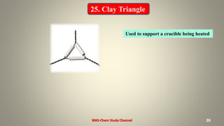 Module 1- Introduction of Basic Chemistry Lab Equipment's | PPTX