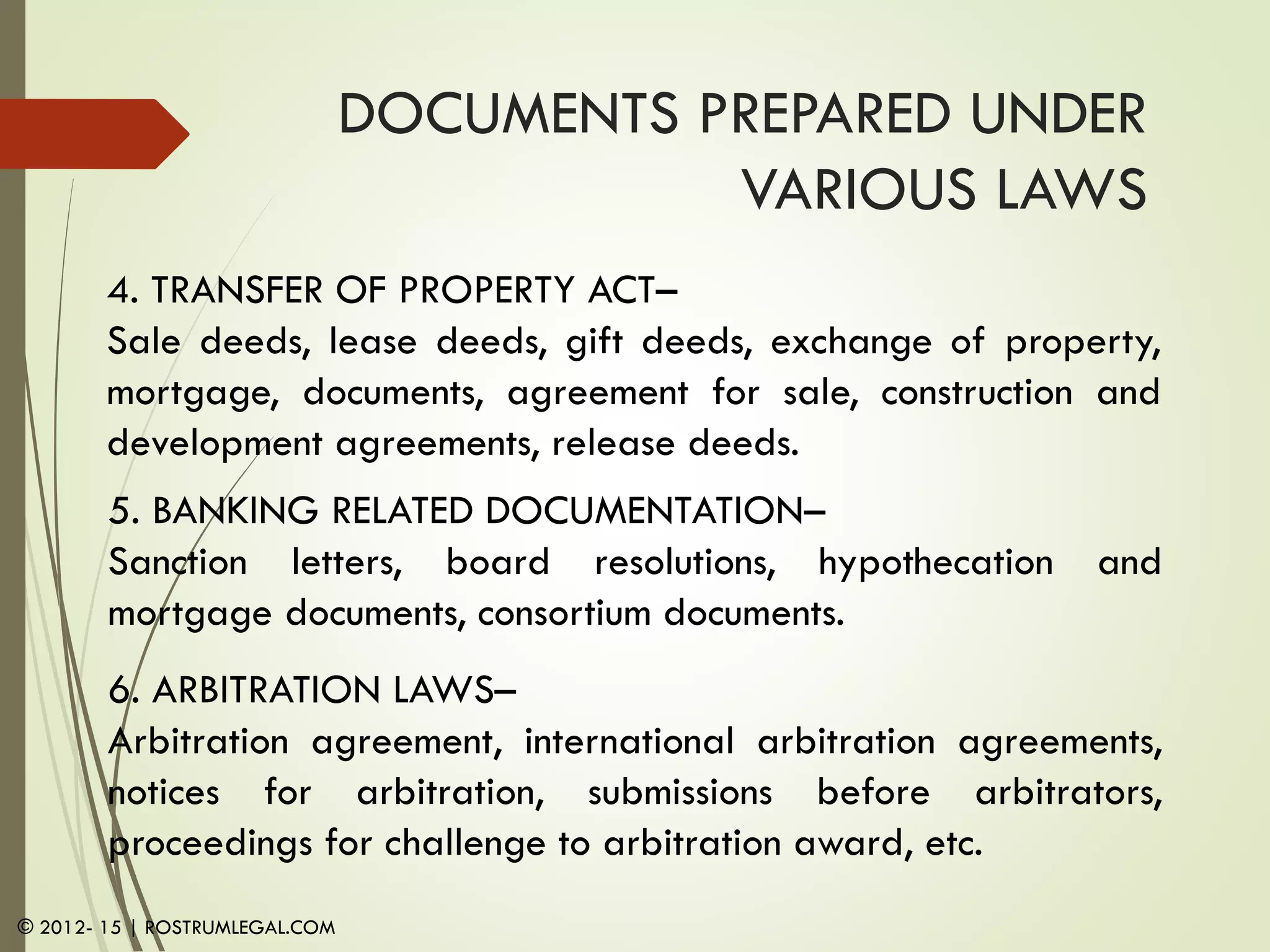 Module 1- Legal Documents an Overview | PDF