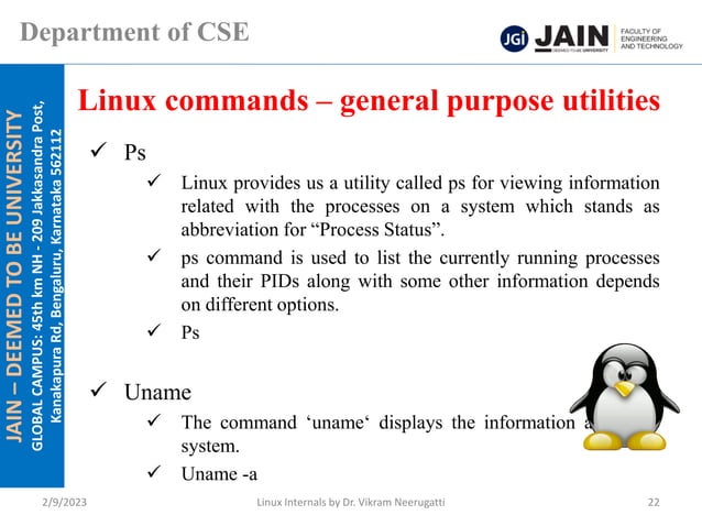 Introduction to Linux & Basic Commands | PDF | Operating Systems | Computer Software and ...