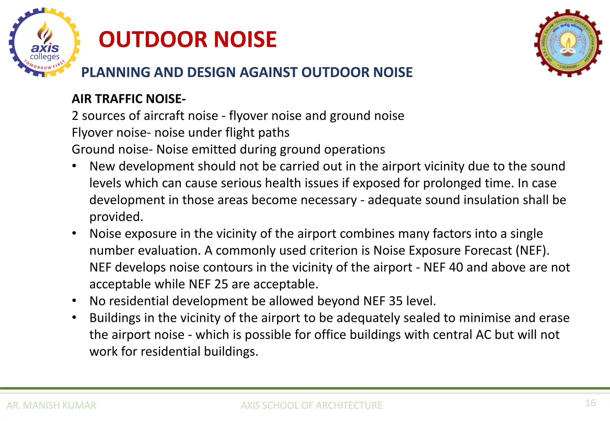 Module-1-(Building Acoustics) Noise Control (Unit-3). pdf | PDF