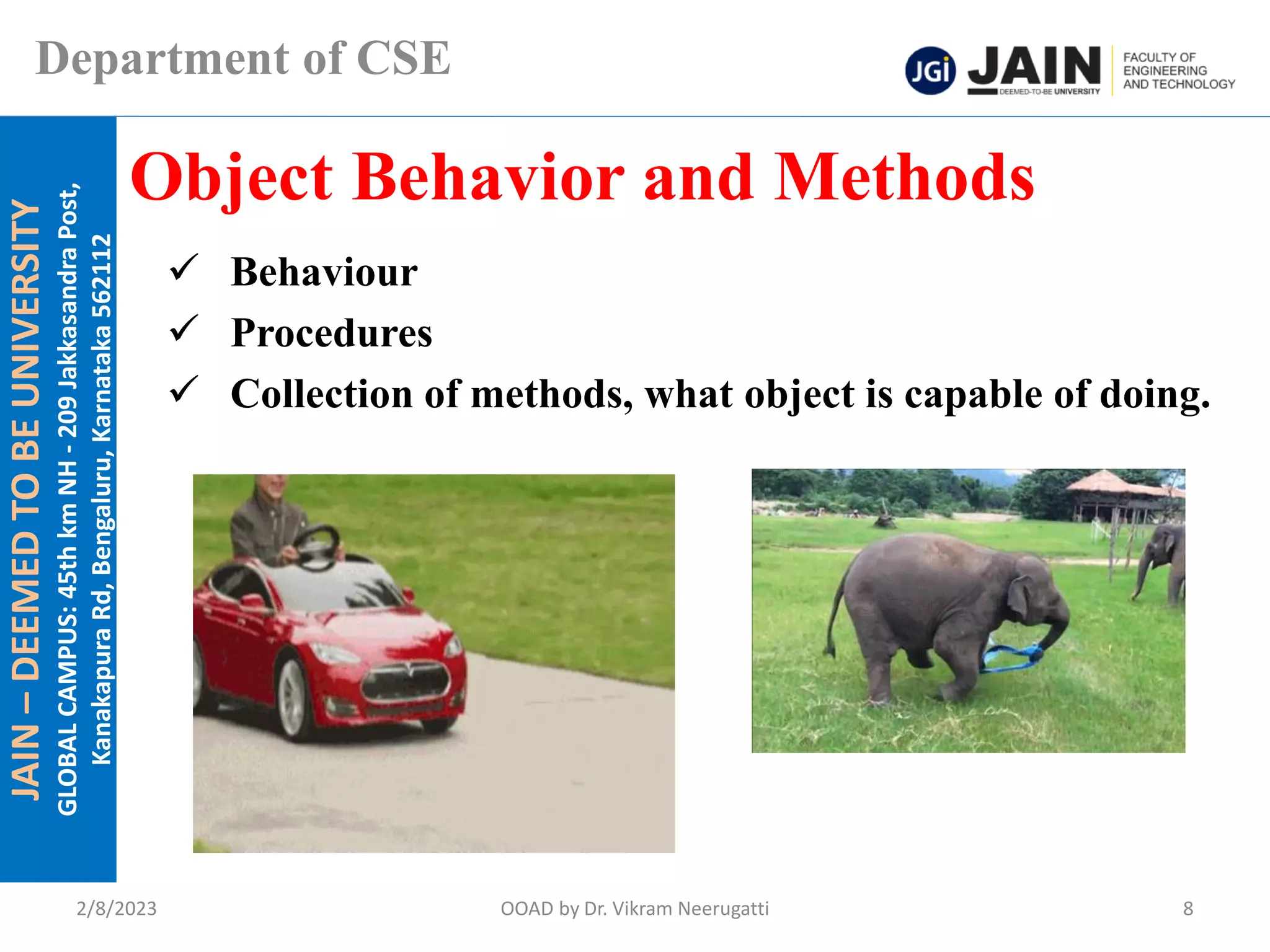 Introduction To Ooad Ppt