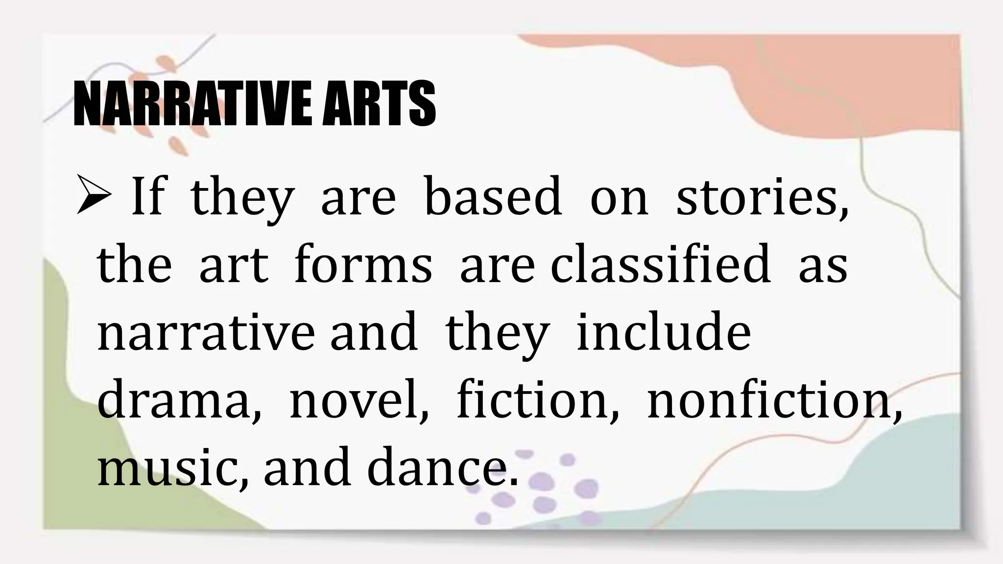 Contemporary arts techniques and performance practices | PPTX