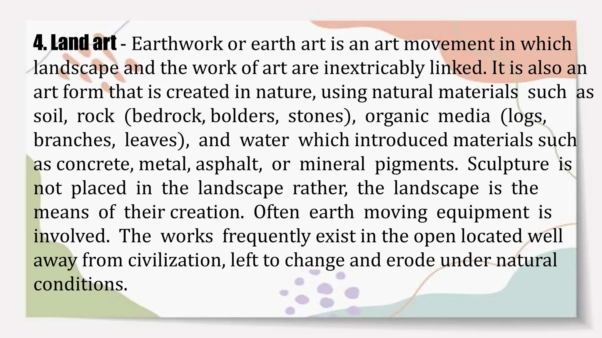 Contemporary arts techniques and performance practices | PPTX