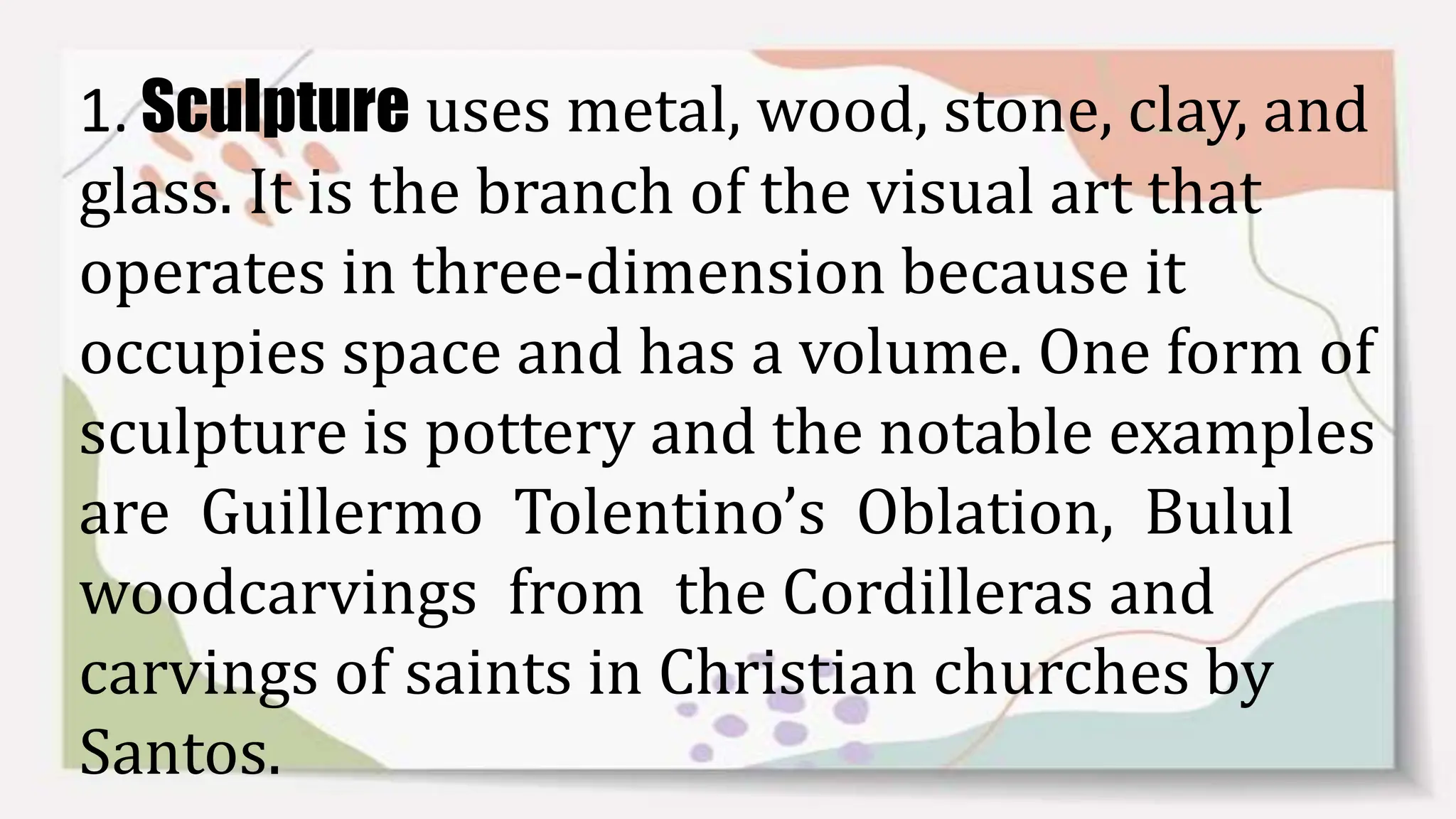 Contemporary arts techniques and performance practices | PPTX