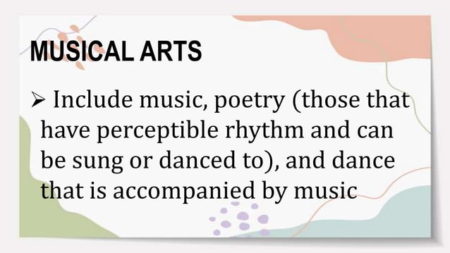 Contemporary arts techniques and performance practices | PPTX