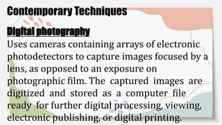 Contemporary arts techniques and performance practices | PPTX