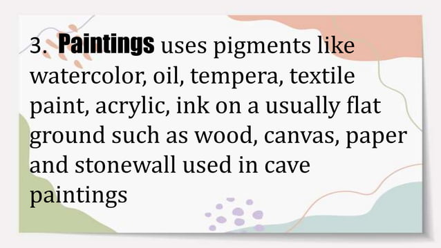 Contemporary arts techniques and performance practices | PPTX