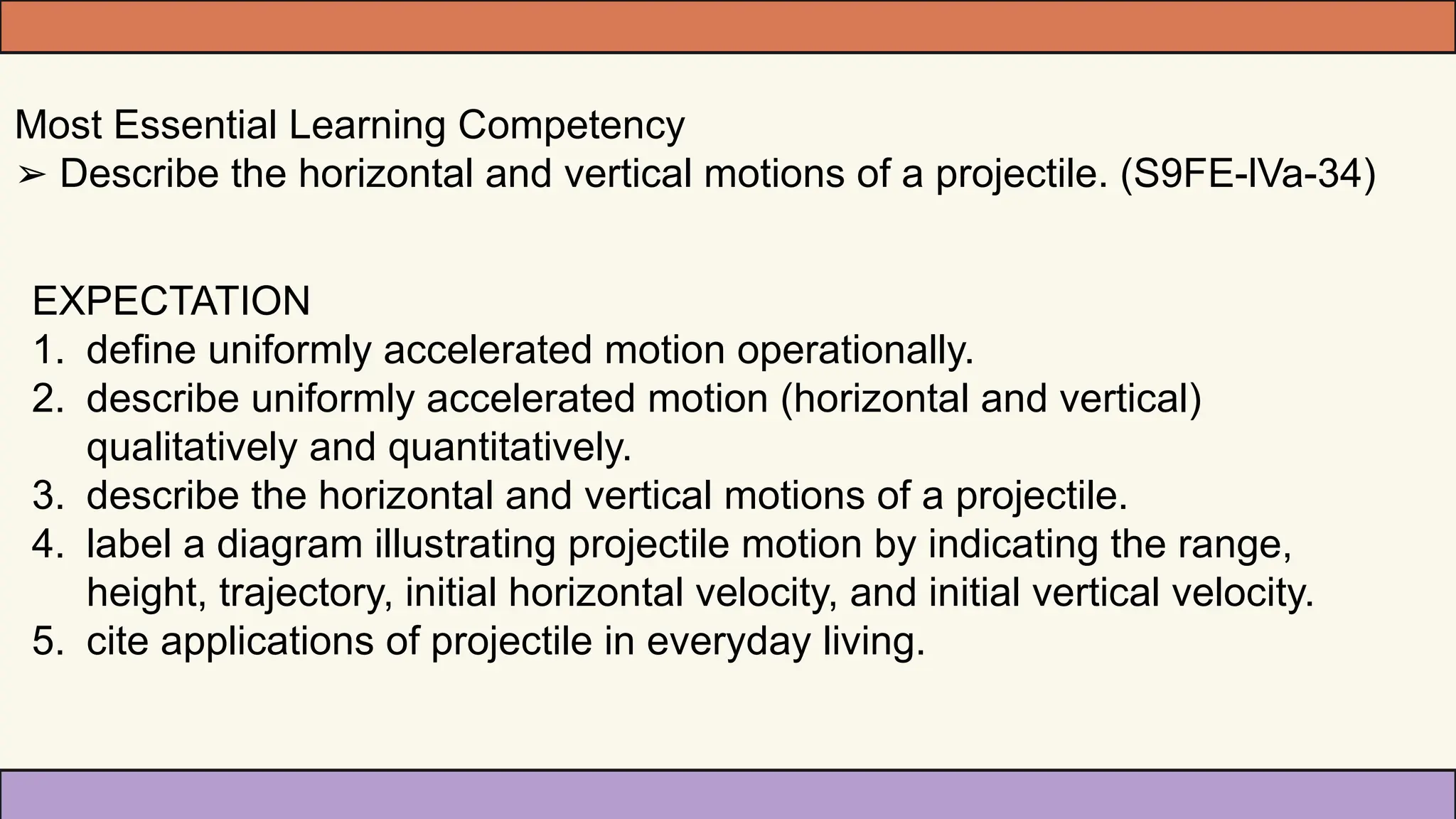 UNIFORMLY ACCELERATED MOTION (UAM) .pptx