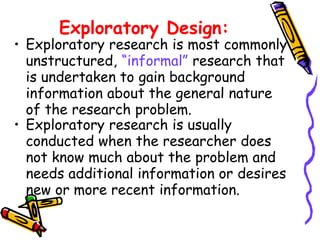 Module-1- Research Design.pptx esearch Design and importance. types of ...