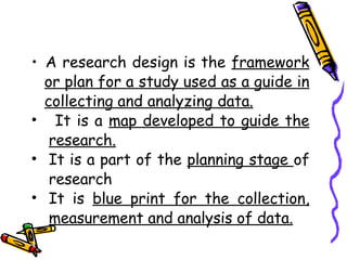 Module-1- Research Design.pptx esearch Design and importance. types of ...