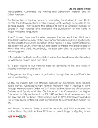 Module-1-Dr. Jose Rizal's Life and Works. pdf | PDF