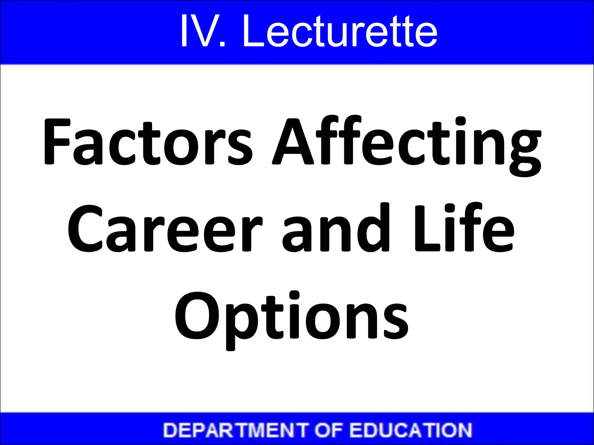 Career guidance lecture.ppt