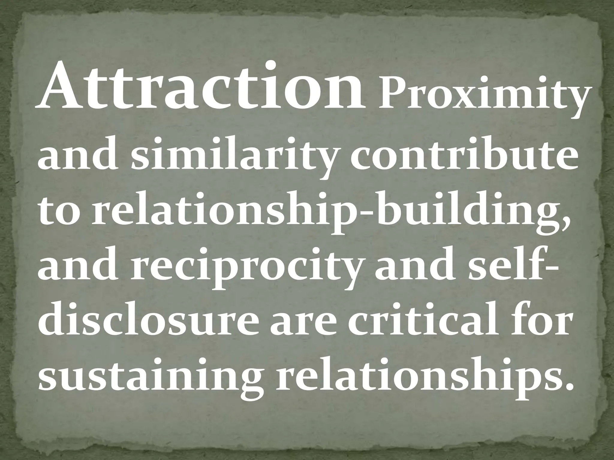Teen age relationship expression of attraction | PPTX