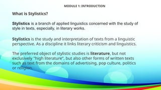 MODULE-1-STYLISTICS BSED-ENG 3A (1).pptx