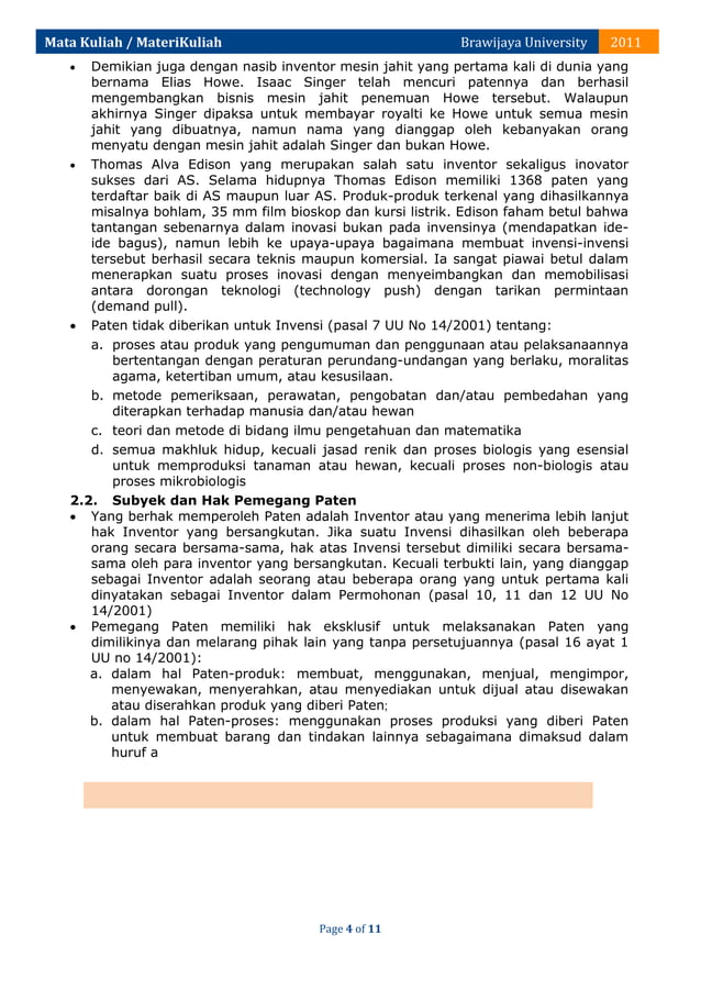 Module 10- paten | PDF