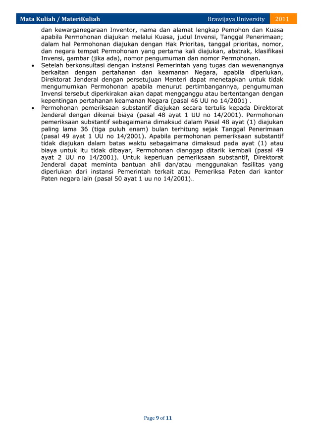 Module 10- paten | PDF