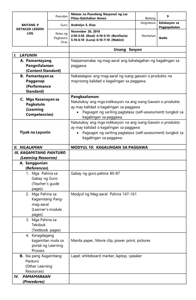 Module 10 session 1 | DOCX